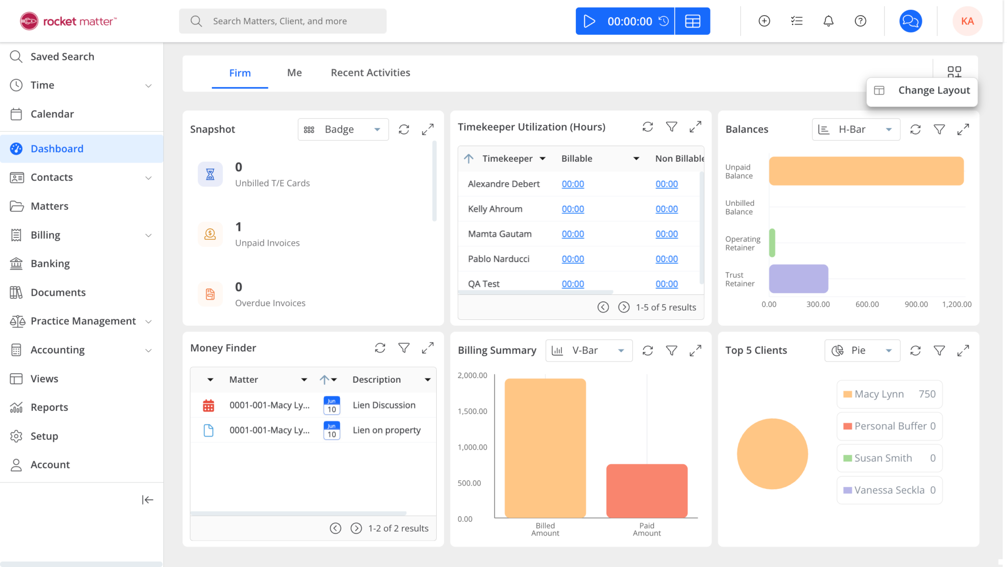 Case Management - Rocket Matter